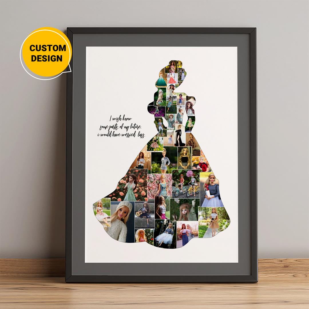 Custom Barbie-Themed Picture Collage Gift Ideas – CollagemasterCo