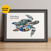 Personalized Photo Collage Gift For Tortoise Lover – CollagemasterCo