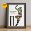 Buy Custom Fun Cricket Photo Collage Gift For Fans Online – CollagemasterCo
