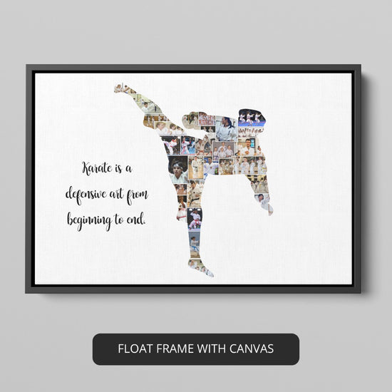 Buy Custom Karate Novelty Themed Photo Collage Gift For Her Online ...